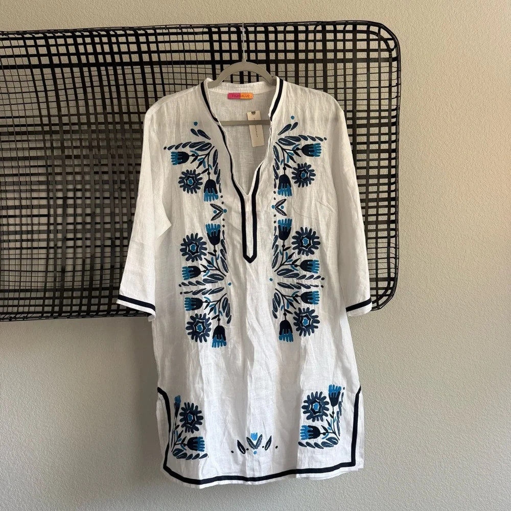Anthropologie | Kaftans | Anthropologie Vilagallo Dalia Kaftan Dress ...